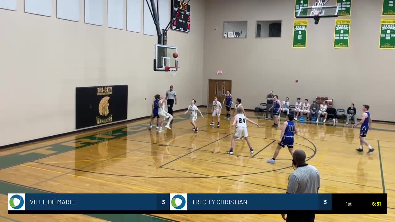 VDM @ Tri City Christian | Basketball | CrusaderTV