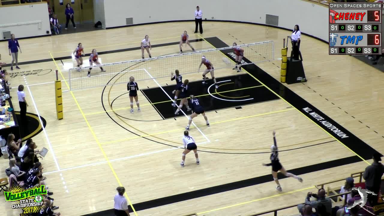 Cheney vs TMP "3A State Championship" | Volleyball | OpenSpacesSports2