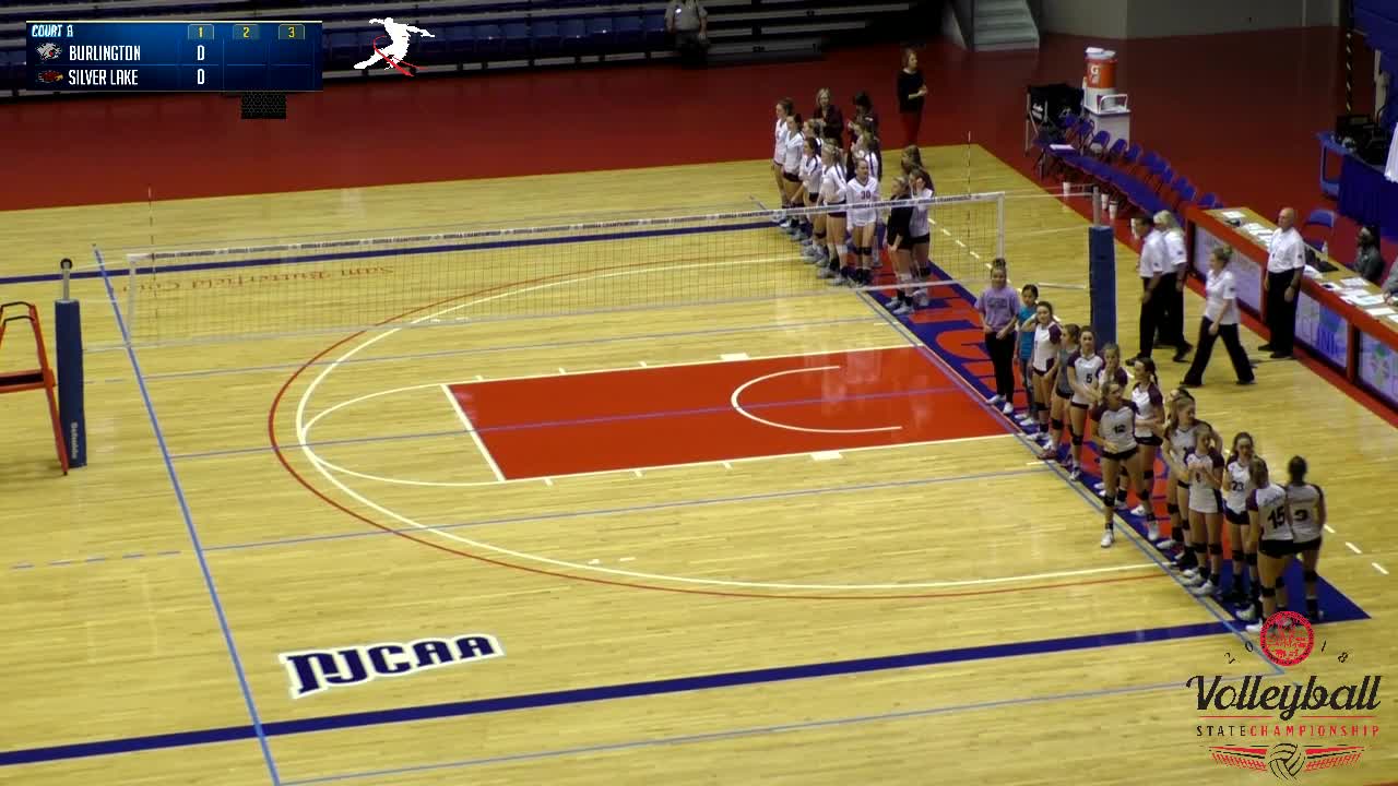 BURLINGTON VS SILVER LAKE 3A STATE VOLLEYBALL CHAMPIONSHIP MATCH ...