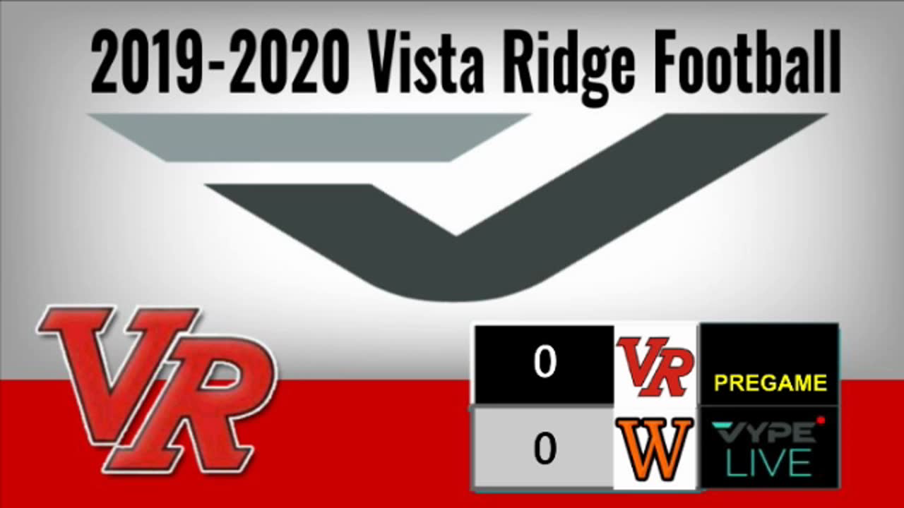 VISTA RIDGE RANGERS FB @ Westwood Warriors LIVE | Football | VYPEMedia