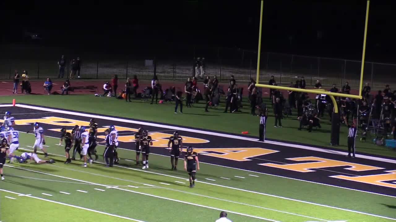 Crandall Football vs Joshua | Football | Sportsgram8