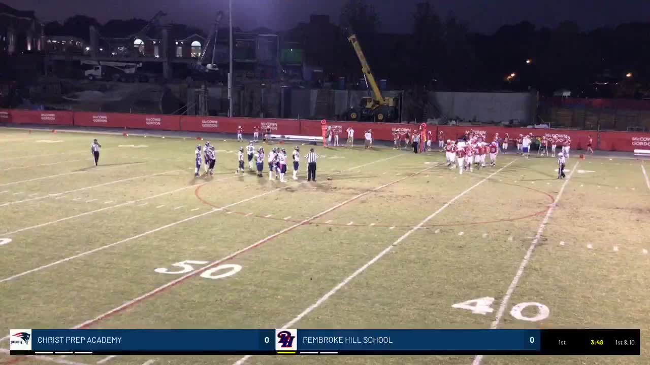 Christ Prep Academy @ Pembroke Hill | Football | phsfootball