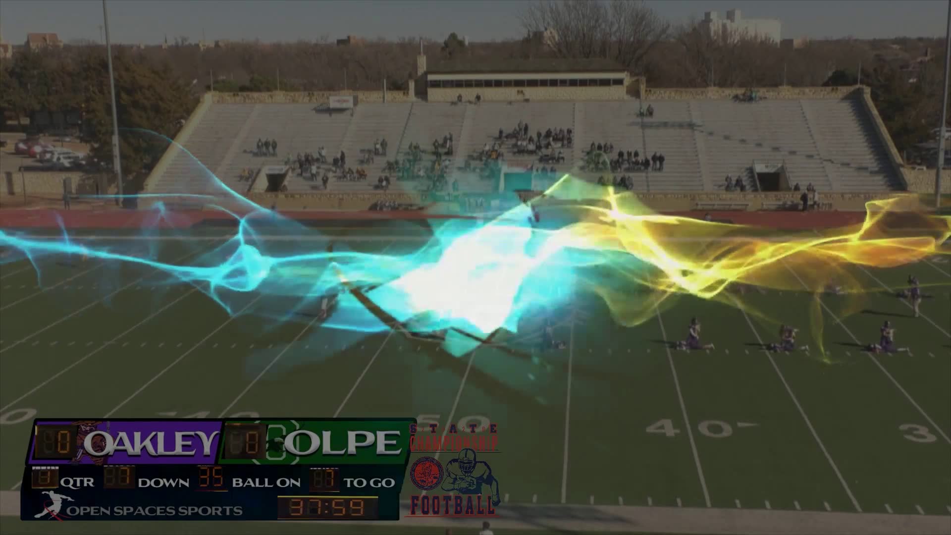 Oakley vs Olpe 1A State Championship (VIDEO REPLAY) | Football ...