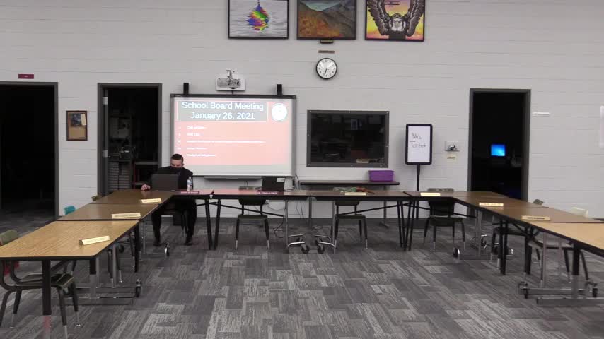 IVC District 321 Board of Education Meeting Tuesday, Jan. 26, 2021 ...