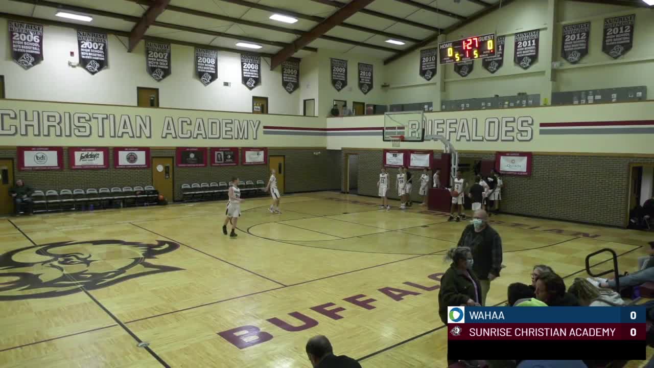 SCA High School Boys (JV) vs WAHAA | Basketball | SCABuffaloBoys
