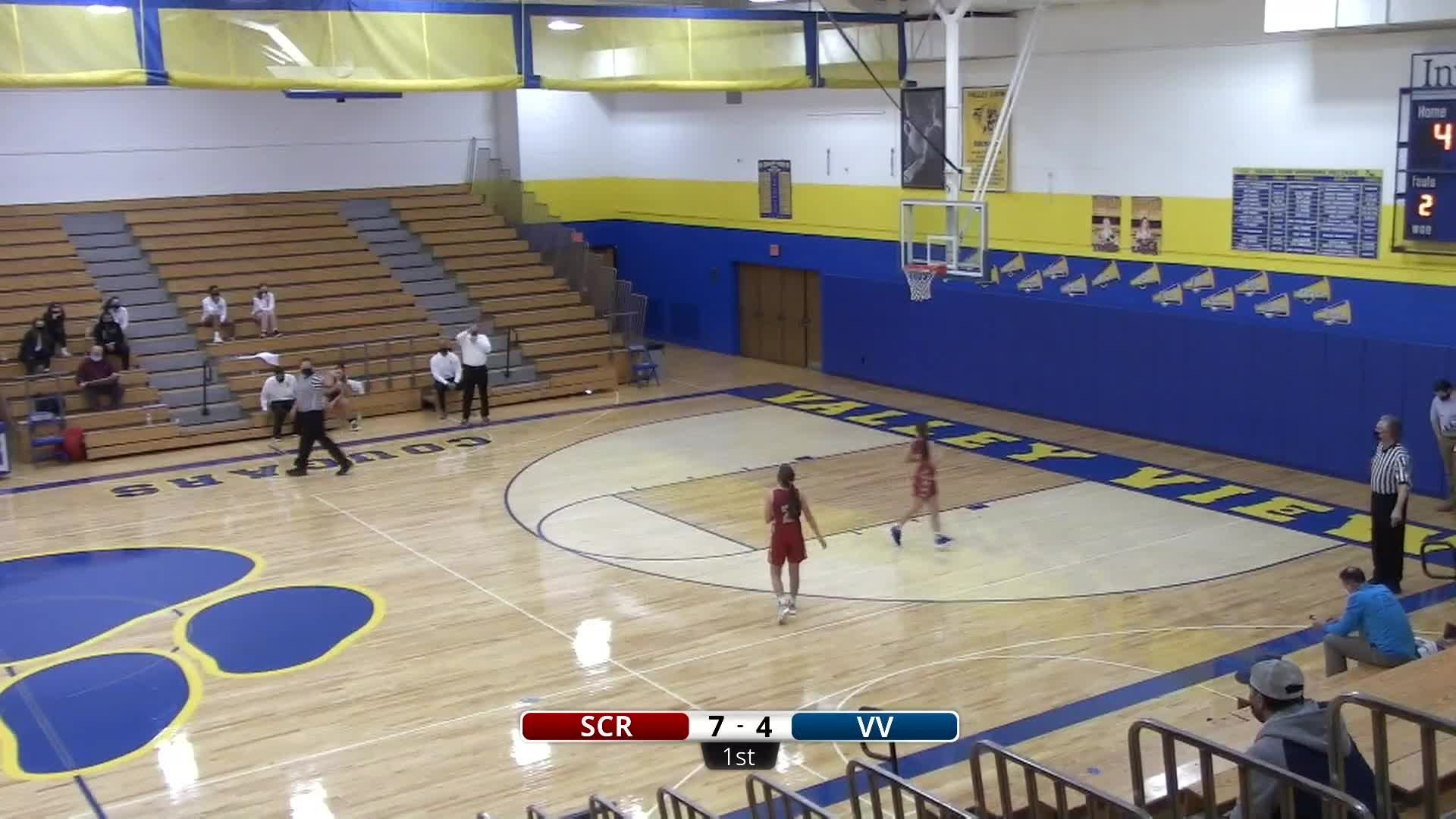 Girls Basketball: Scranton at Valley View | Basketball | NPFNetwork1