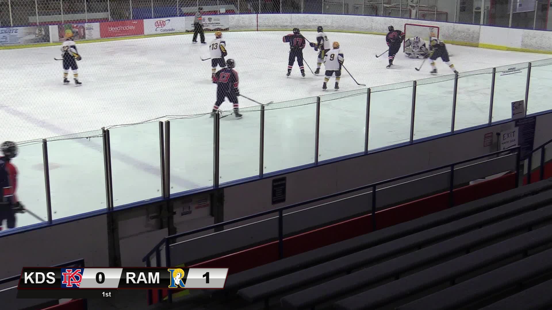 Kent Denver HS at Rampart Rams HS | Hockey | KentDenverVarsity