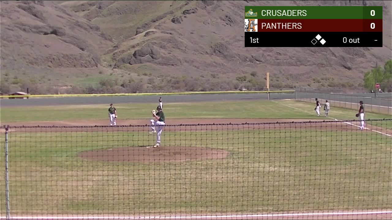 Asotin Panthers V.S. NWCS Crusaders | Baseball | NorthwestChristian4