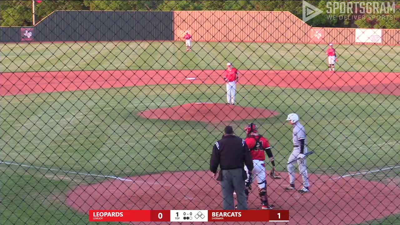WATCH- Lovejoy Baseball vs Sherman | Baseball | Sportsgram4