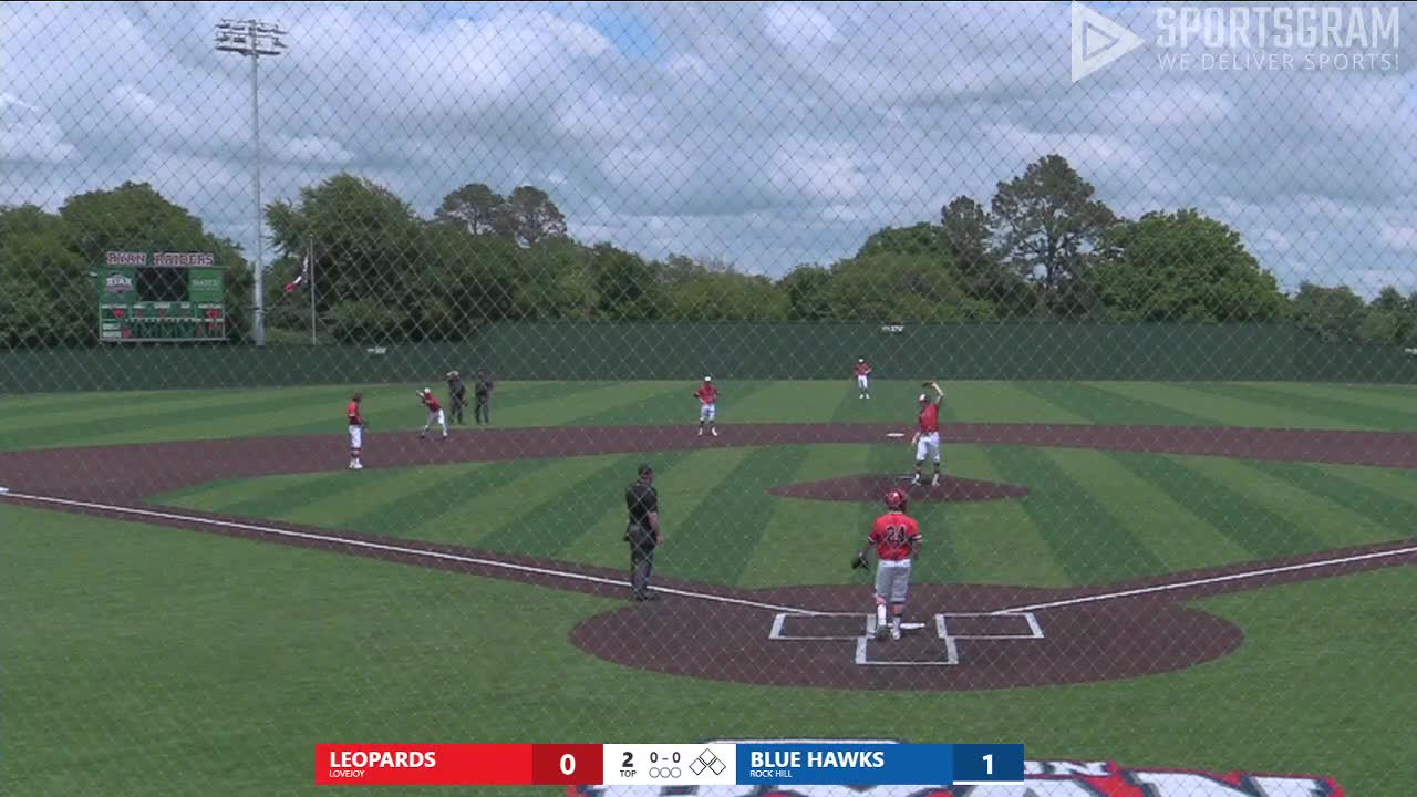 Lovejoy Playoff Baseball vs Rock Hill- Game 2 | Baseball | Sportsgram4