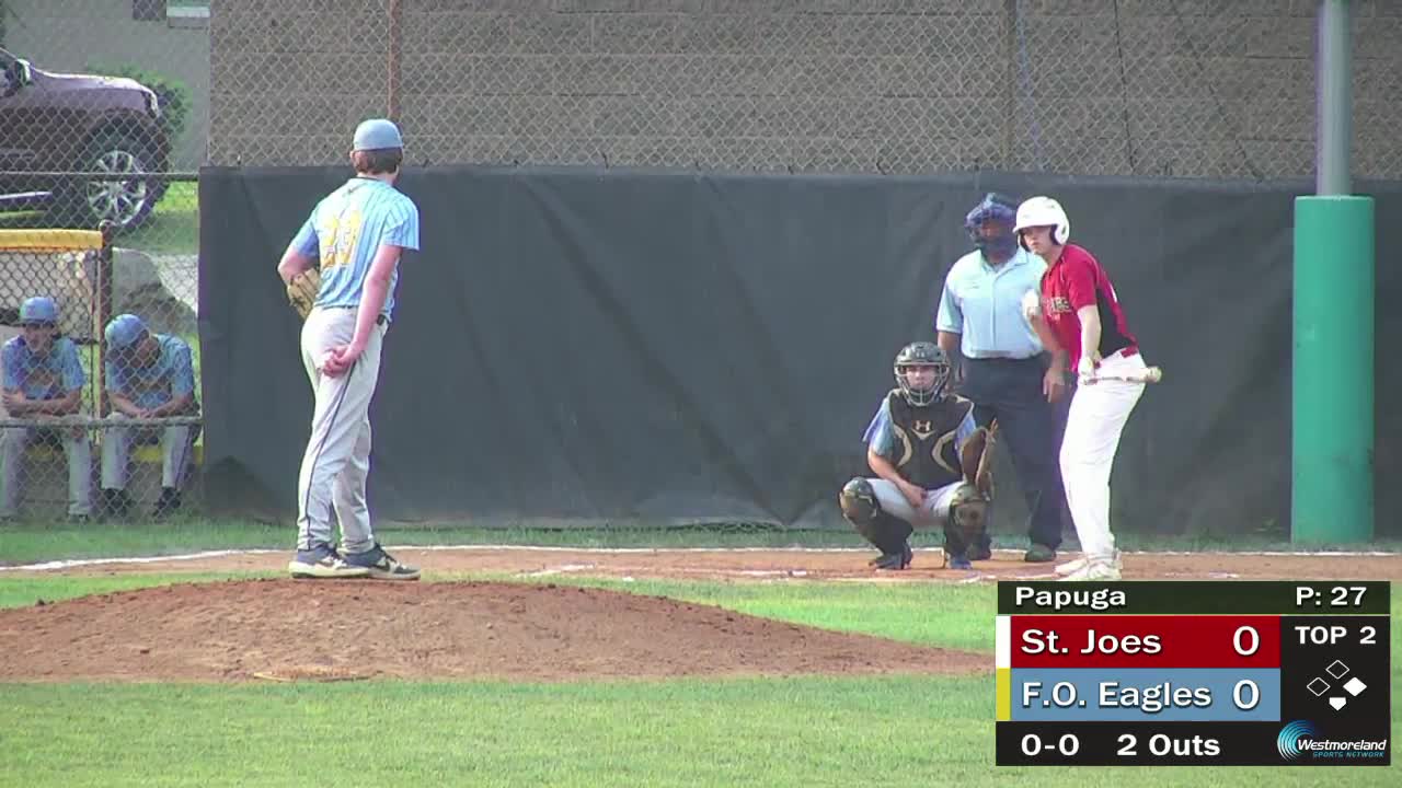F.O.E. vs. St. Joes (Latrobe-Derry Area Teener League Championship Gm ...