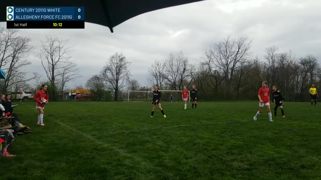 Century 2011G White vs AFFC 2011G | Soccer | Musume8