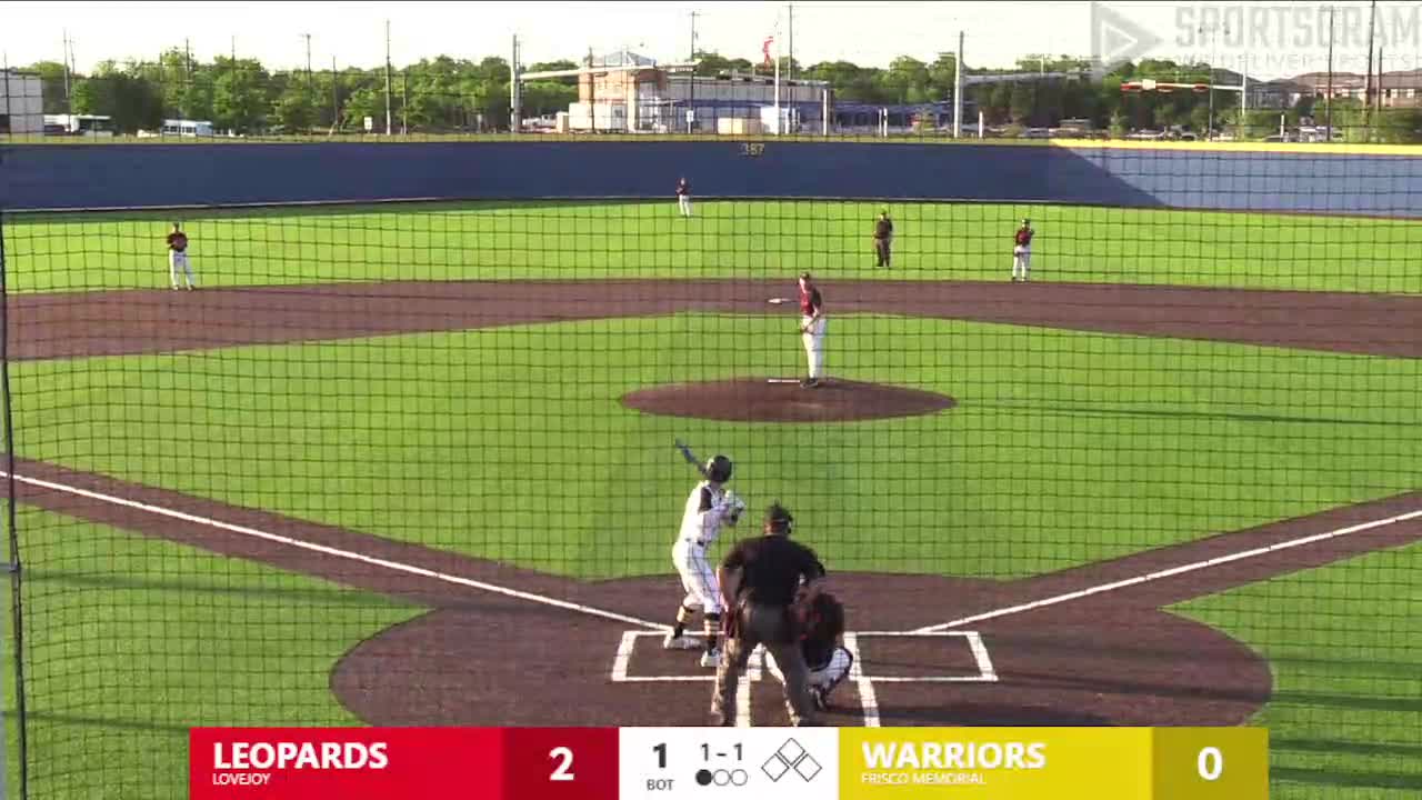 WATCH- Lovejoy Playoff Baseball vs Frisco Memorial (Bi-District Game 1 ...