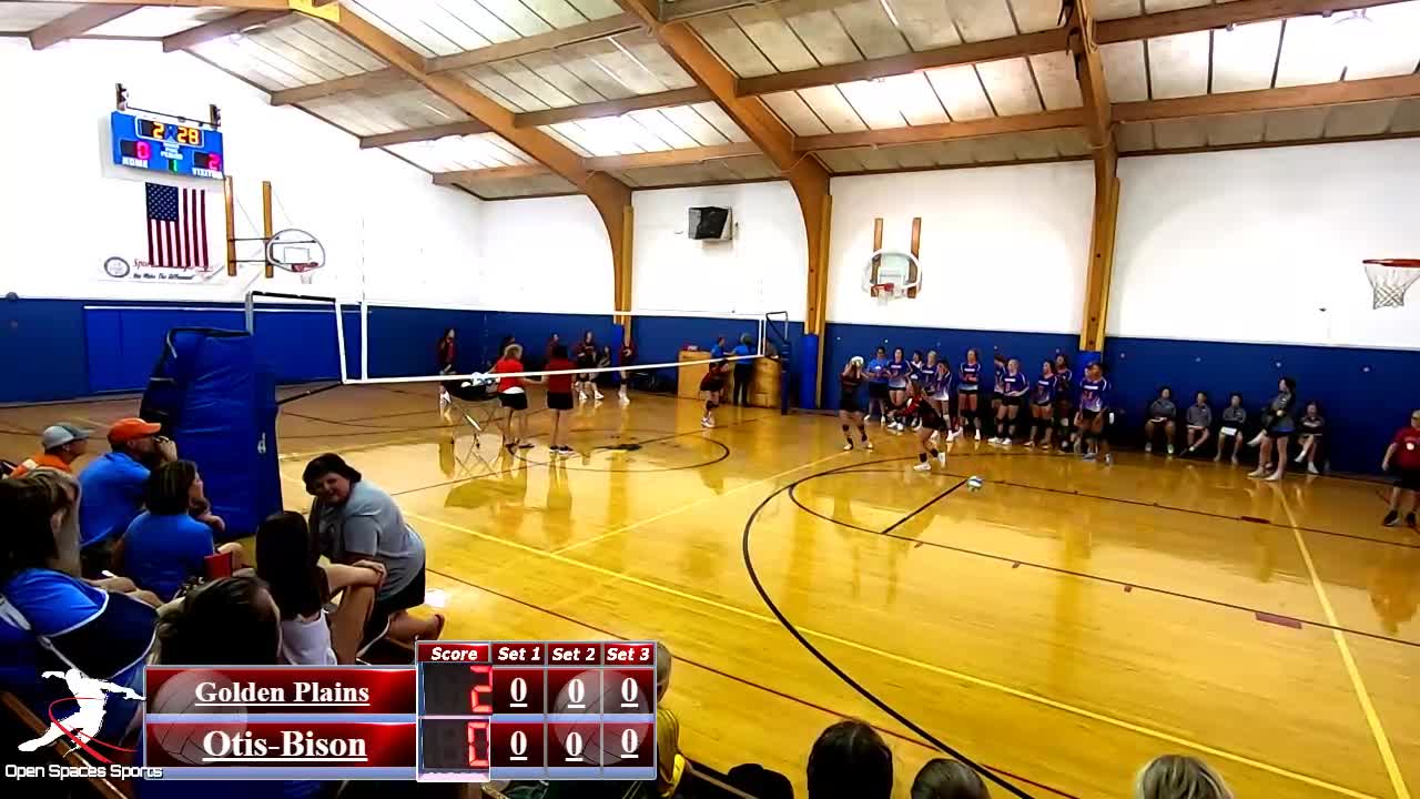 Golden Plains vs. Otis Bison | Volleyball | OpenSpacesSports5