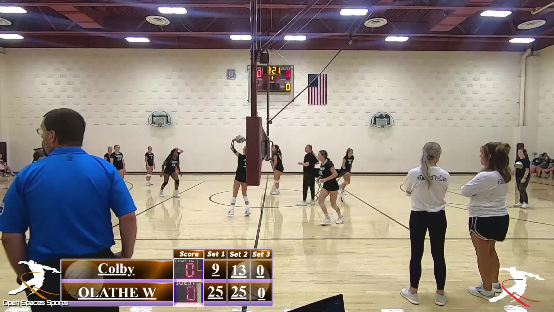 Salina S vs Scott City | Volleyball | OpenSpacesSports1