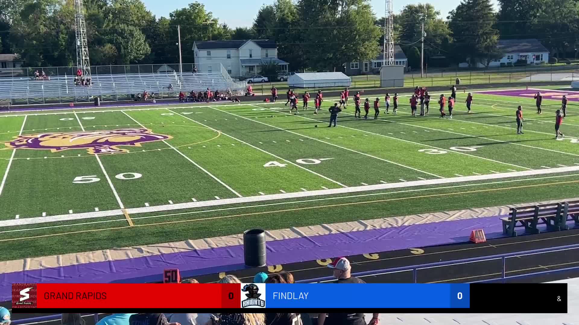 2022 Northern Frontier Bowl Game Findlay Knights vs Grand Rapids Surge ...