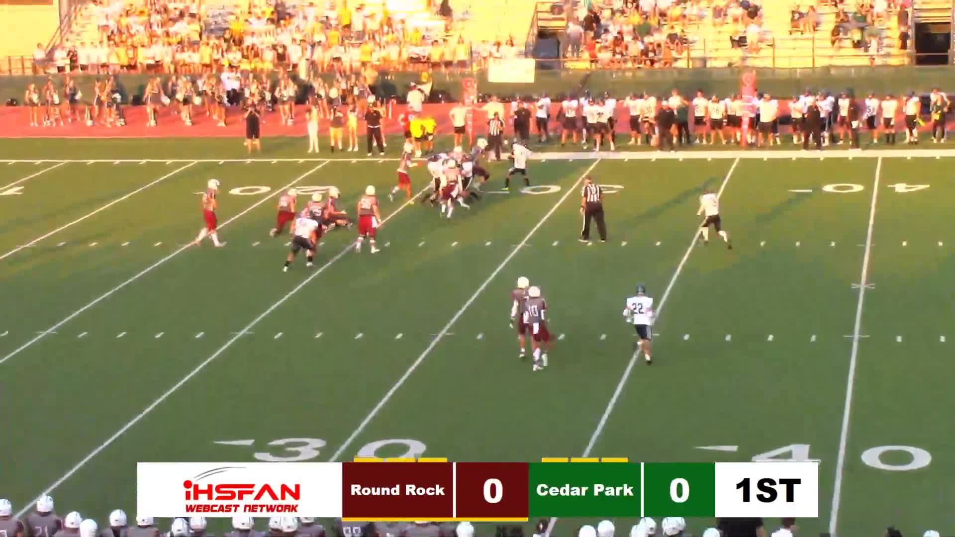 Cedar Park Timberwolves at Round Rock Dragons | Football | IHSFAN6