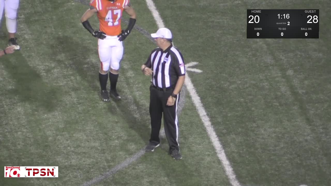 Amarillo Sandies vs Caprock Longhorns | Football | TPSNSports1