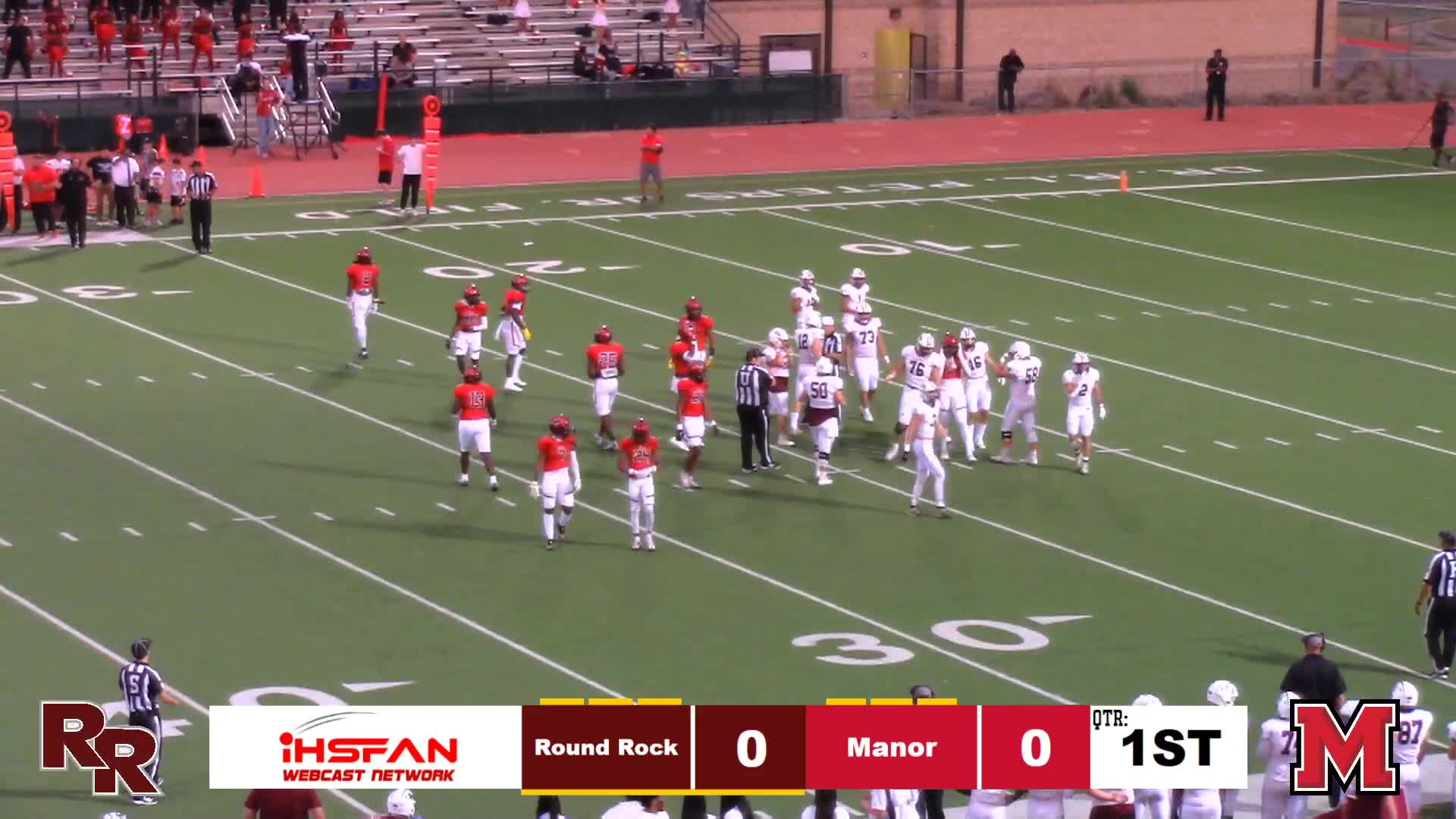 Manor Mustangs at Round Rock Dragons | Football | IHSFAN6