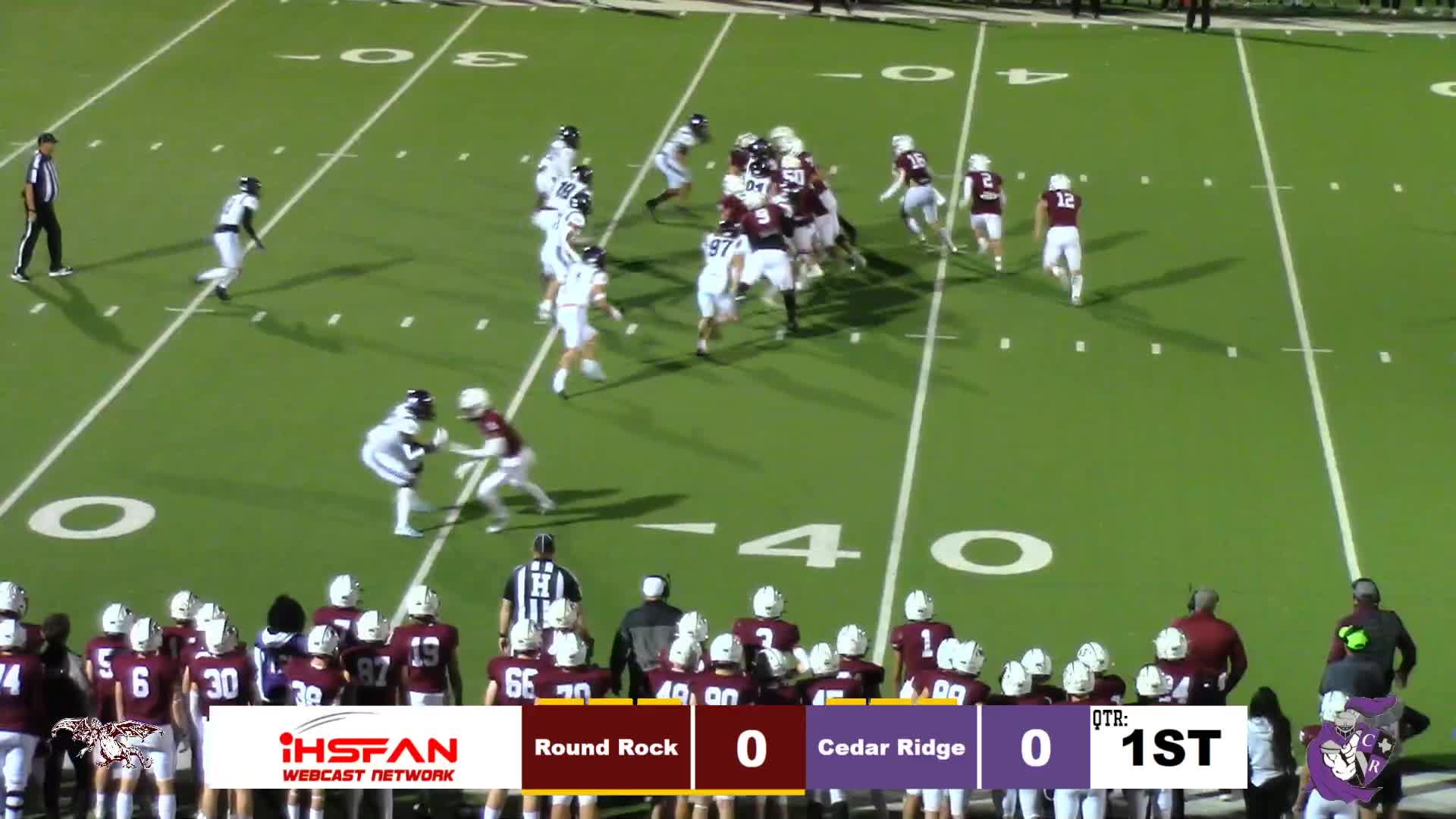 Cedar Ridge Raiders at Round Rock Dragons | Football | IHSFAN6