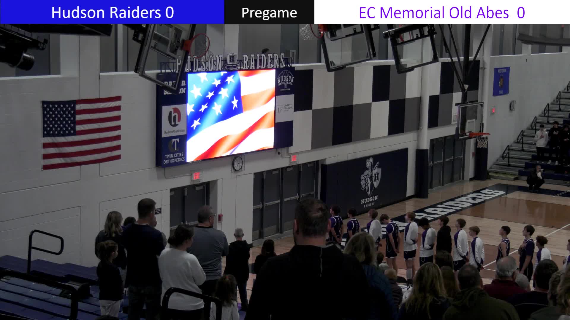 Boys Basketball: Hudson vs EC Memorial | Basketball | HudsonBroadcasting