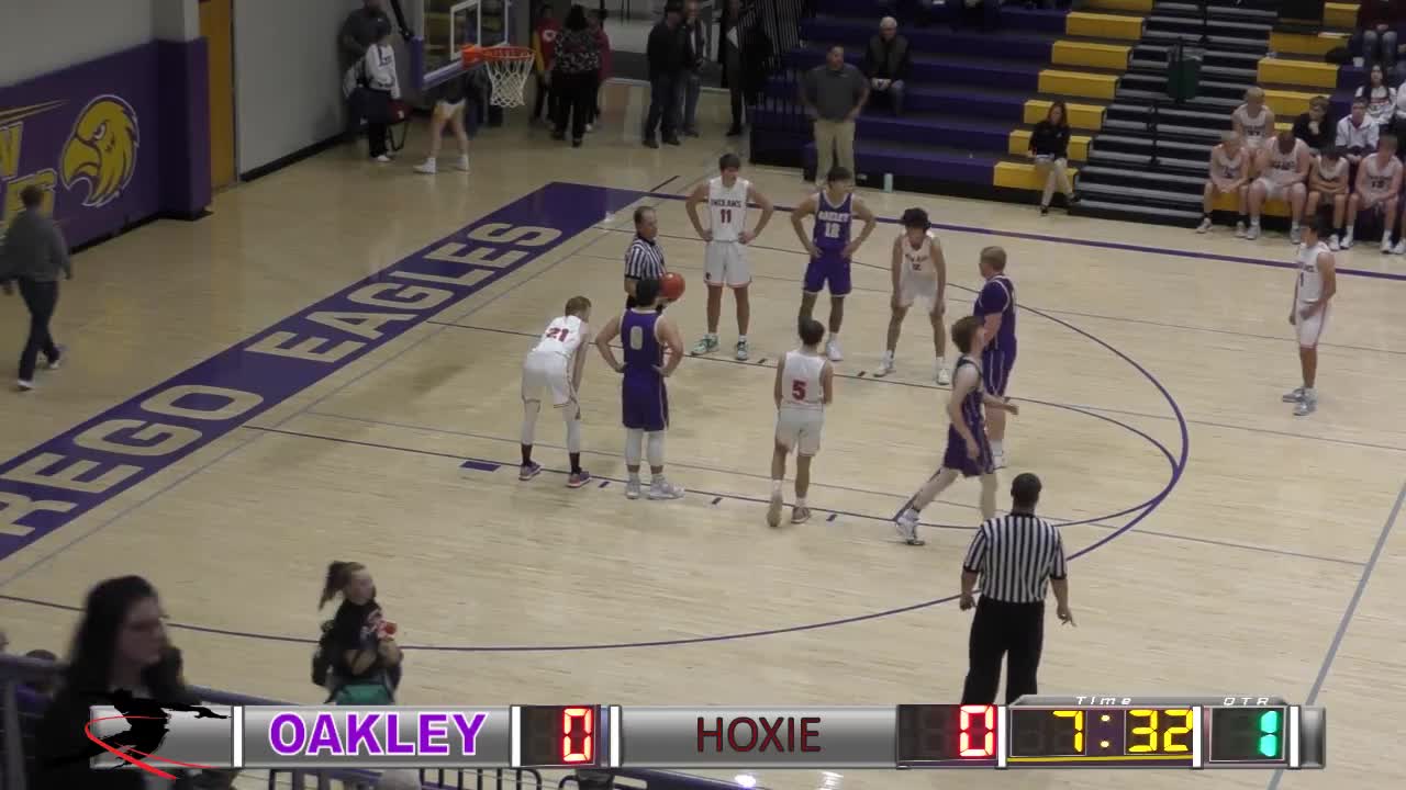OAKLEY VS HOXIE (BOYS) OAKLEY BROADCAST | Basketball | OpenSpacesSports3