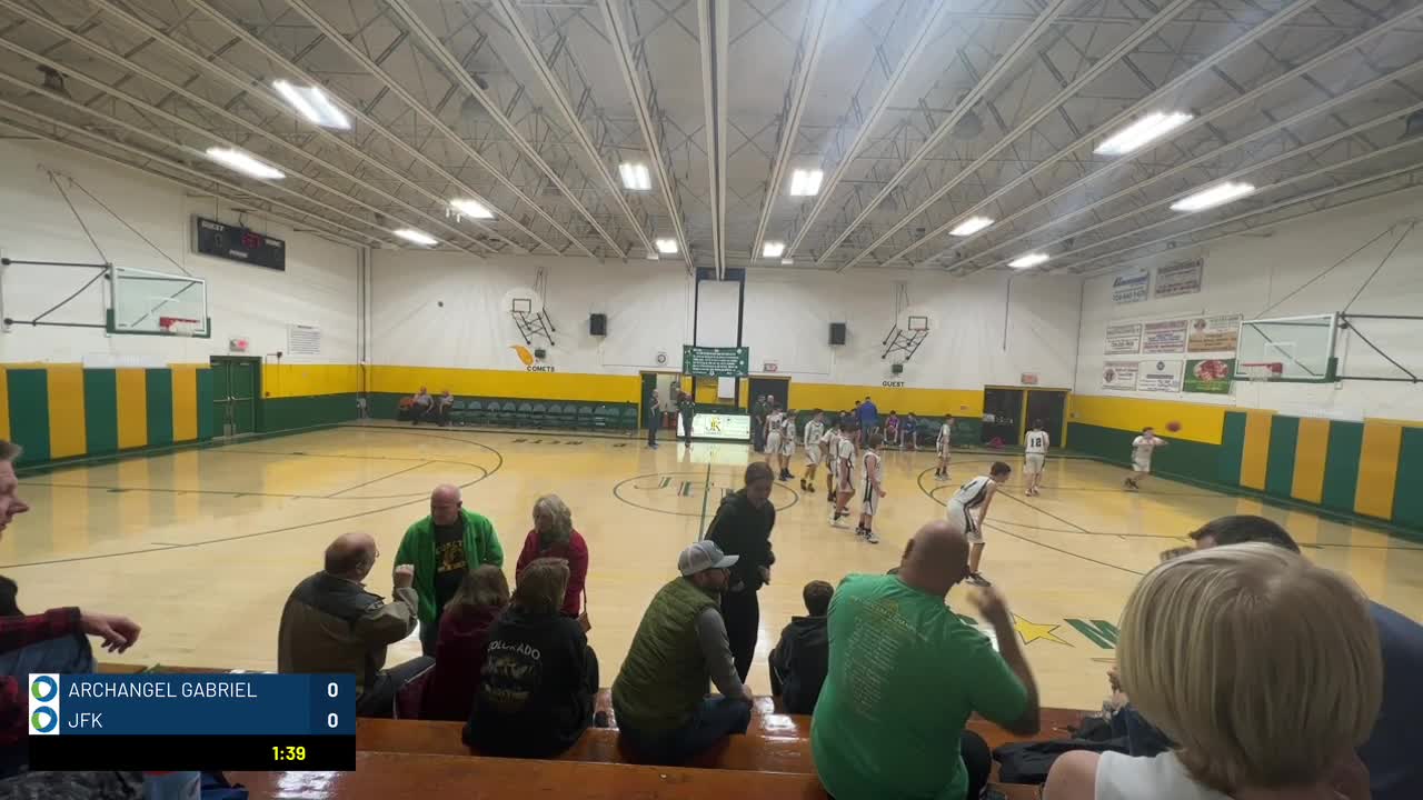 JFK vs. Archangel Gabriel 2nd | Basketball | JFKBasketballBV