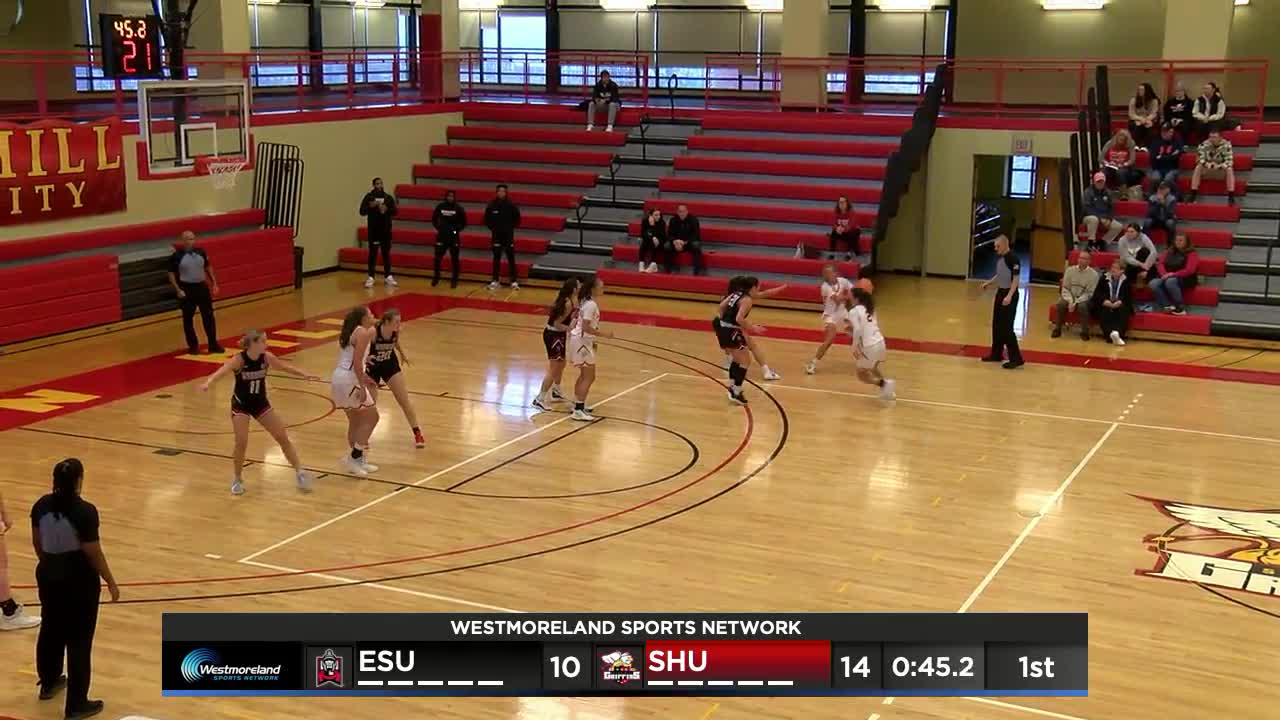 East Stroudsburg at Seton Hill (Women) | Basketball | WestmorelandSports1