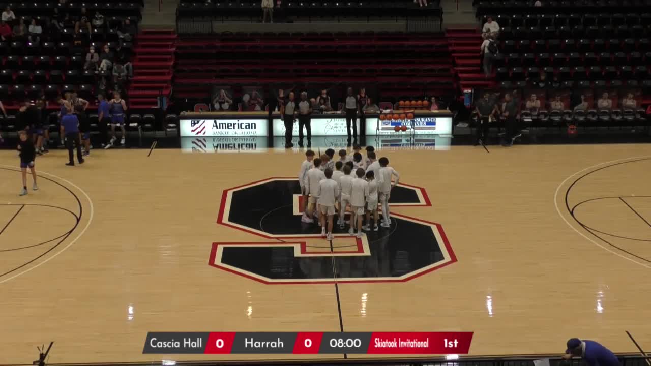 Boys Cascia Hill vs Harrah | Basketball | hroach