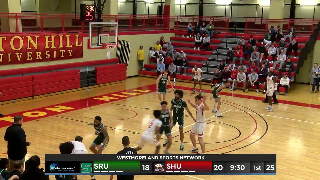 Slippery Rock at Seton Hill (Men) | Basketball | WestmorelandSports1