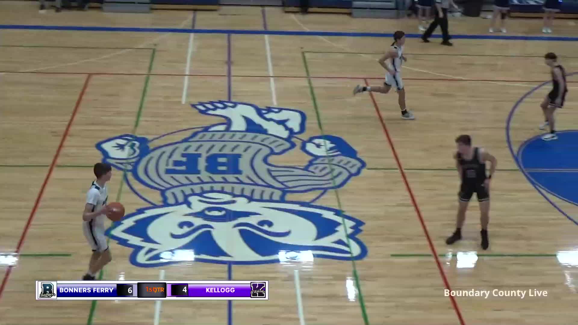 BFHS Boys' Varsity Basketball: Badgers vs Kellogg Wildcats, 24 January ...