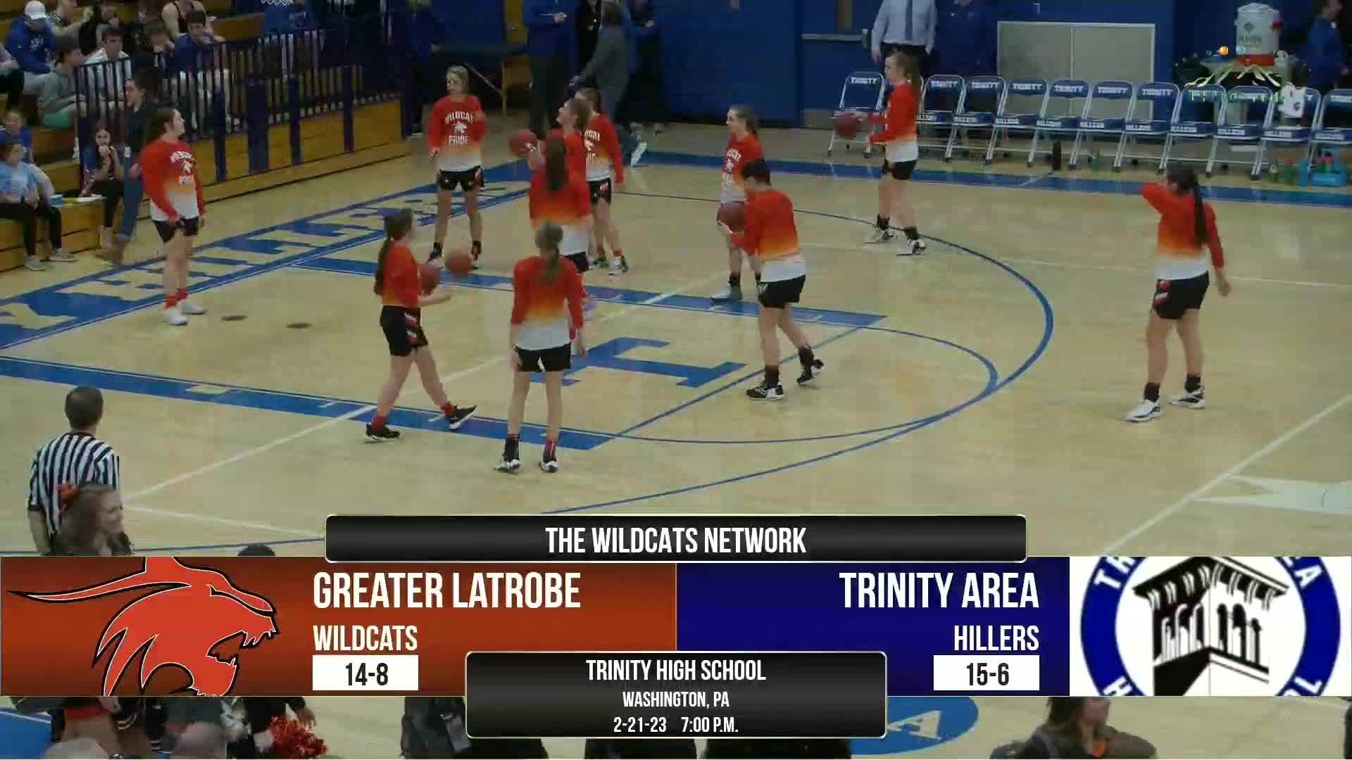 Girls Basketball Playoffs - First Round: Latrobe @ Trinity | Basketball ...