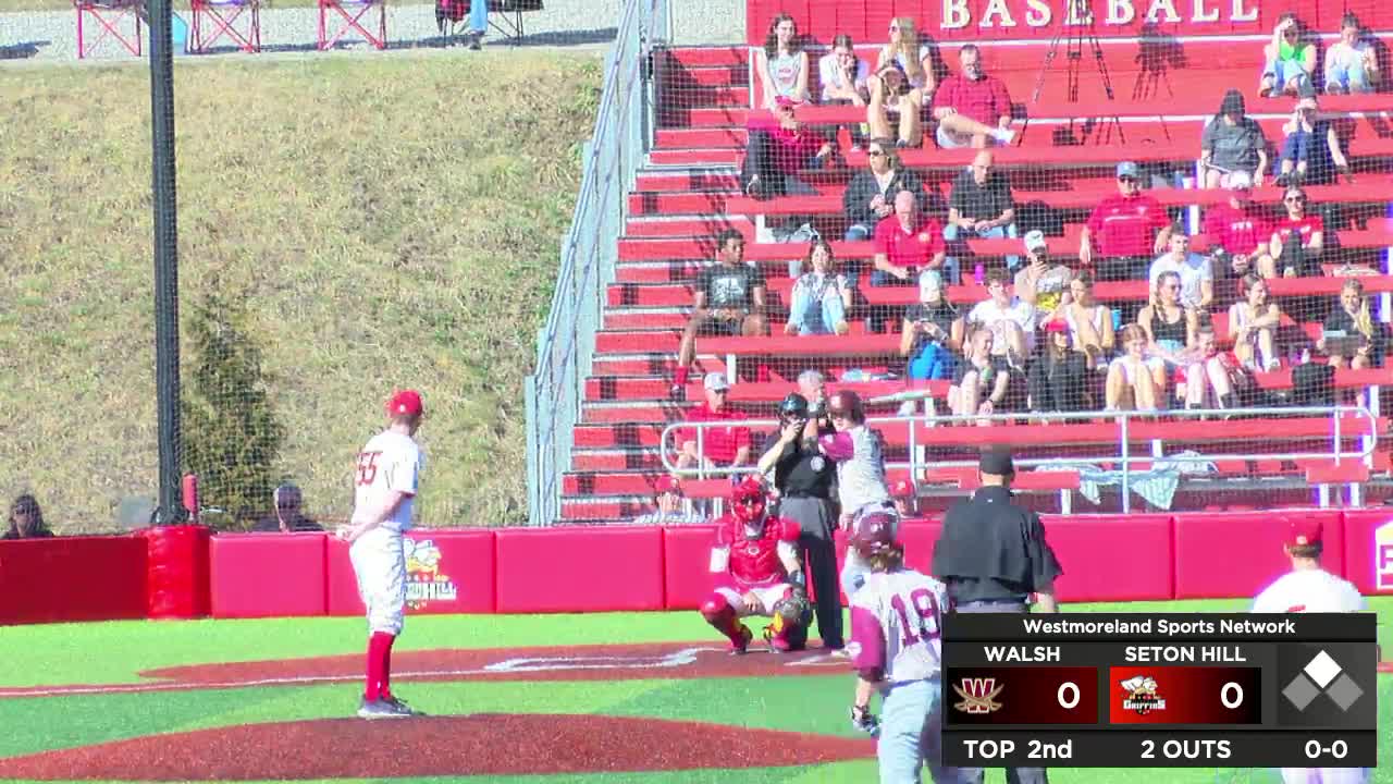 Walsh at Seton Hill (Game 2) | Baseball | WestmorelandSports1
