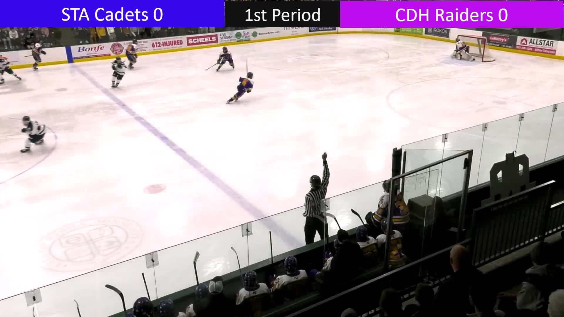 Section 3AA Boys Hockey Final: STA vs CDH | Hockey | CadetBroadcasting