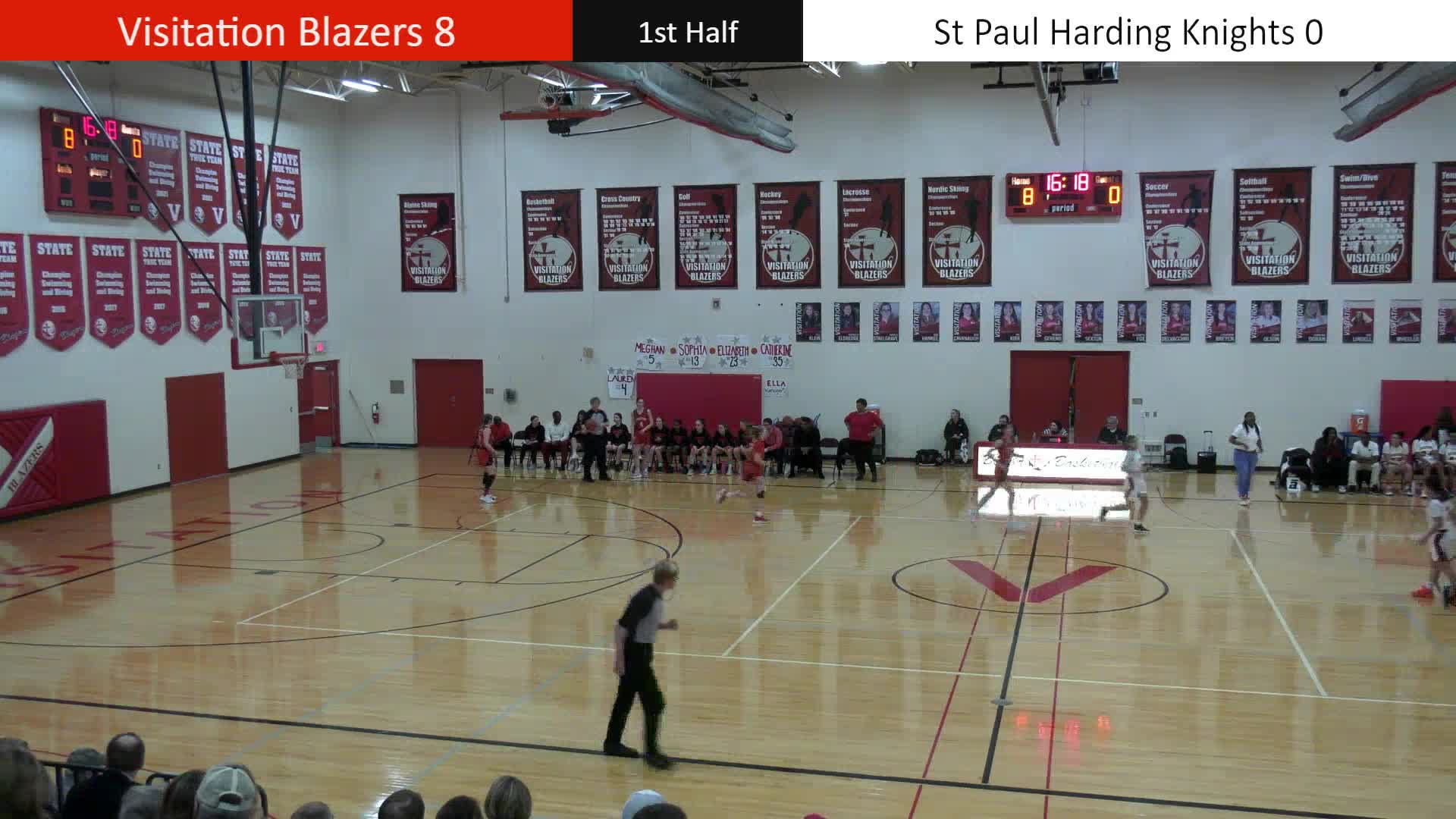 Girls Basketball: Visitation vs St. Paul Harding | Basketball ...