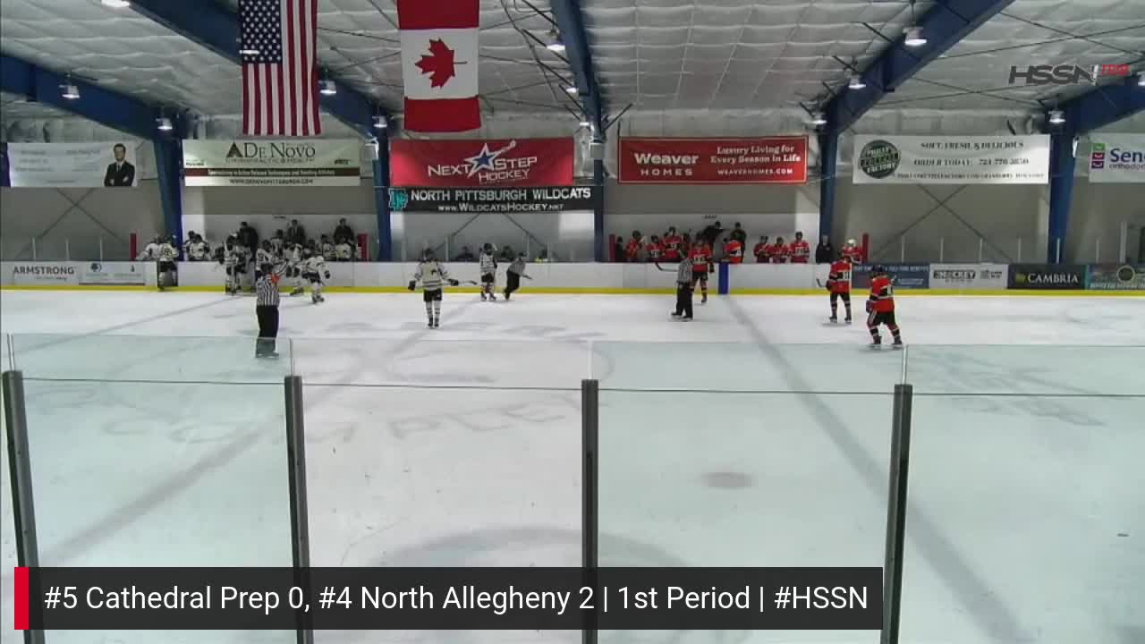 PIHL Hockey Class AAA Quarterfinals - Cathedral Prep at North Allegheny ...