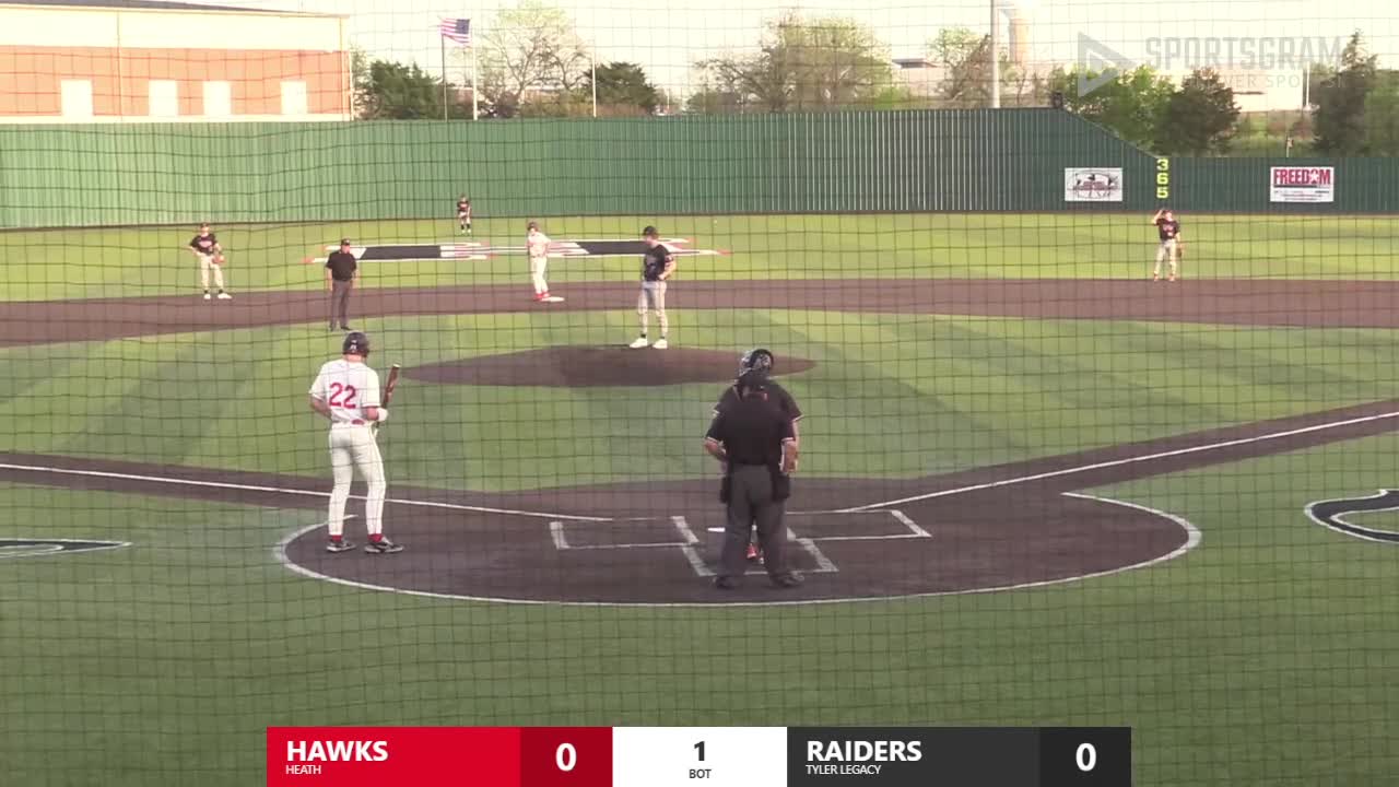 Heath Baseball vs Tyler Legacy | Baseball | Sportsgram11
